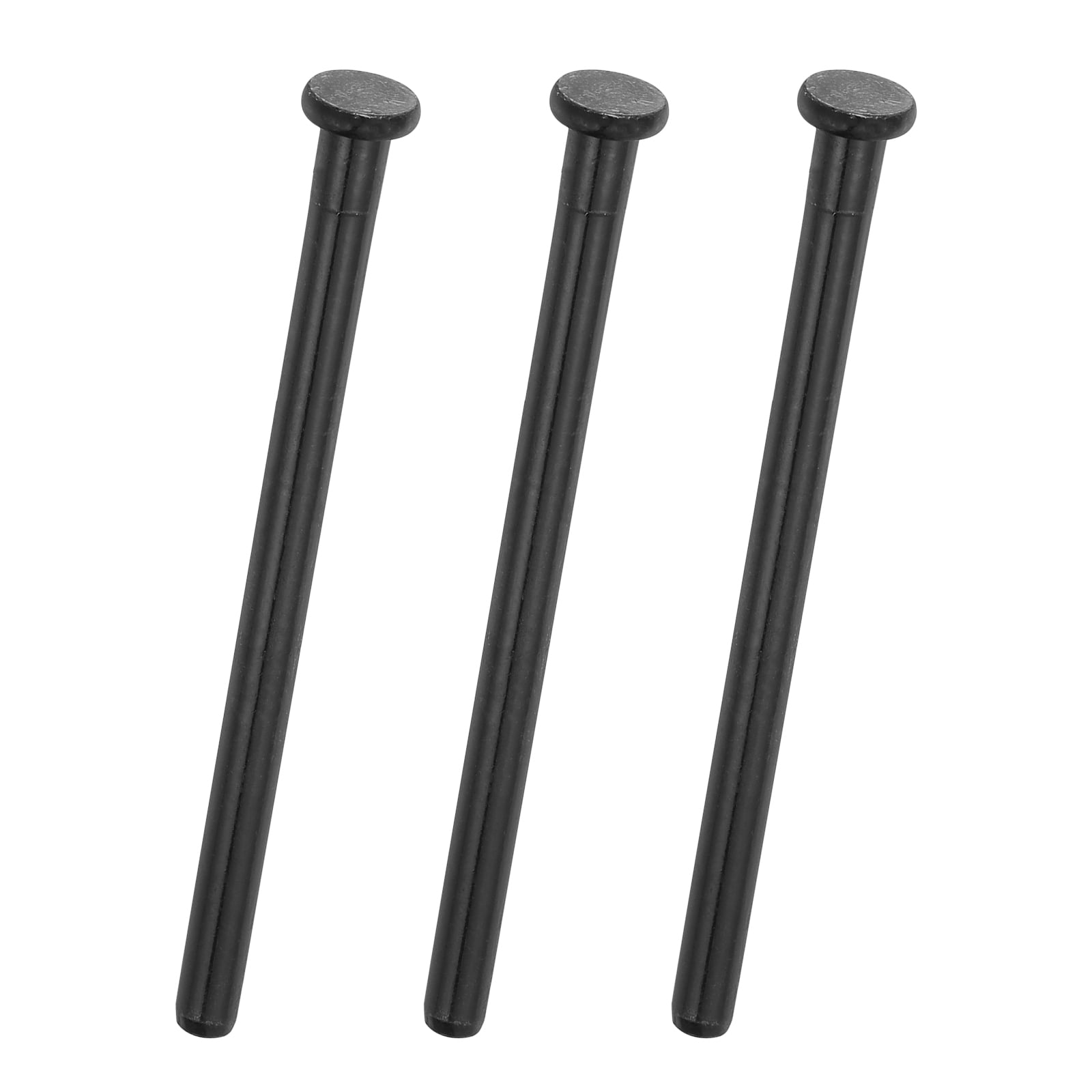 3Pack Door Hinge Pins, 4.09 Inch Removable Hinge Pins, Matte Black ...