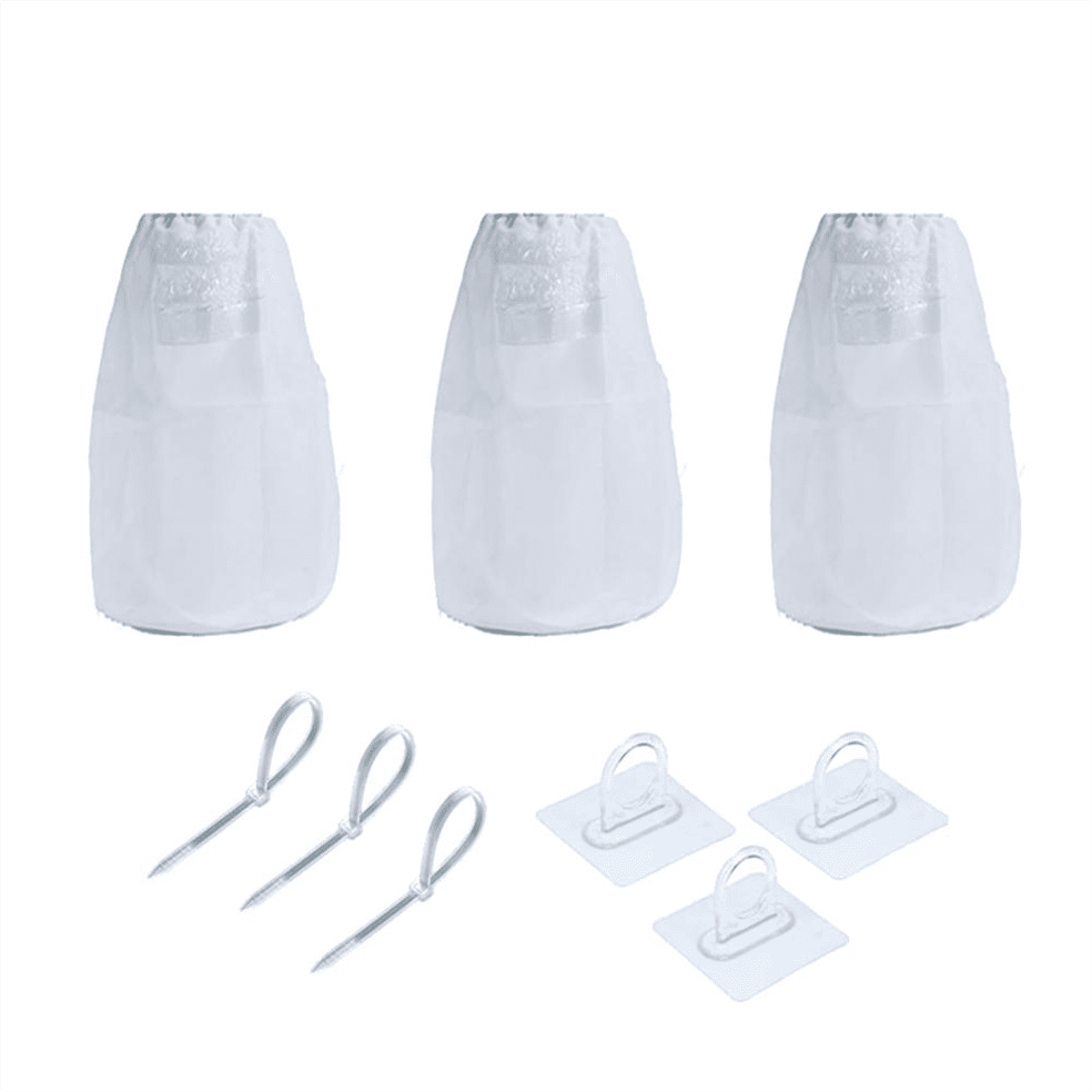 3Pack Dryer Vent Lint Bags, Lint Traps for Indoor Outdoor Dryer Vents ...