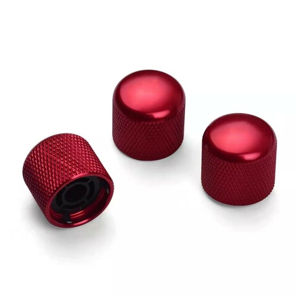 3Pack Electric Guitar Volume Tone Control Knobs Dome Button ...