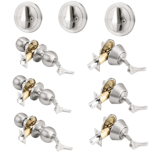 Entry Door Lock Sets With Same Key