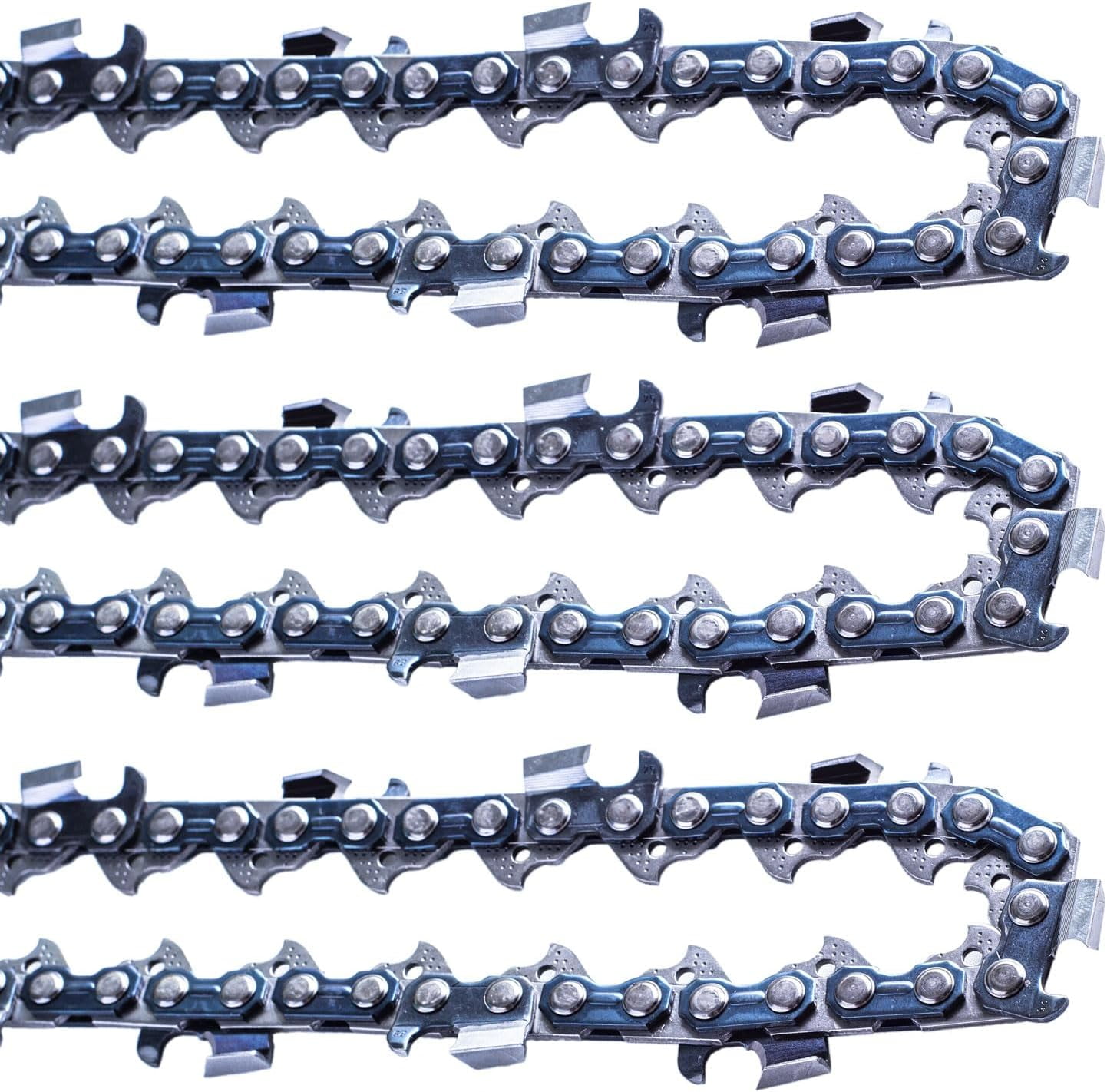 3Pack H78 20 Inch Chainsaw Chain 78 Drive Links .325" Pitch .050" Gauge ...