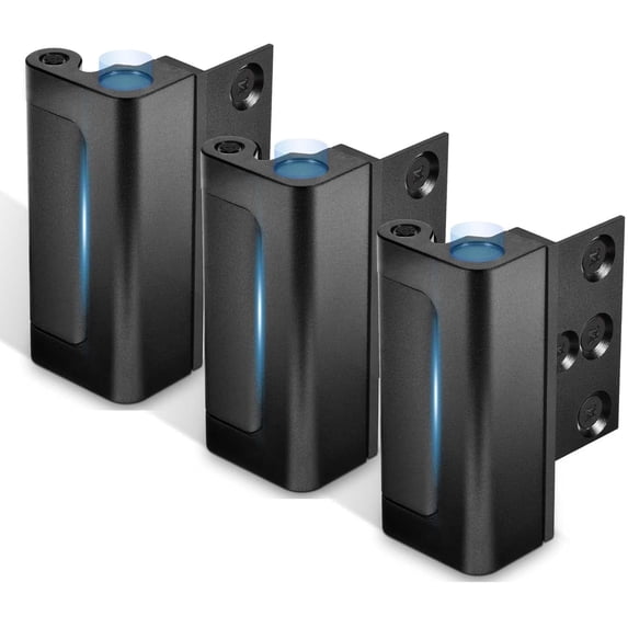 3Pack Home Security Door Reinforcement Lock, Childproof Safety Door ...