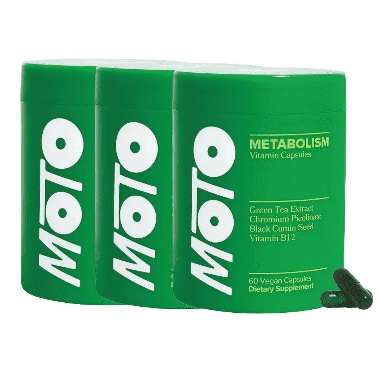 3Pack MOTO - Metabolism Boosting Capsule - Walmart.com