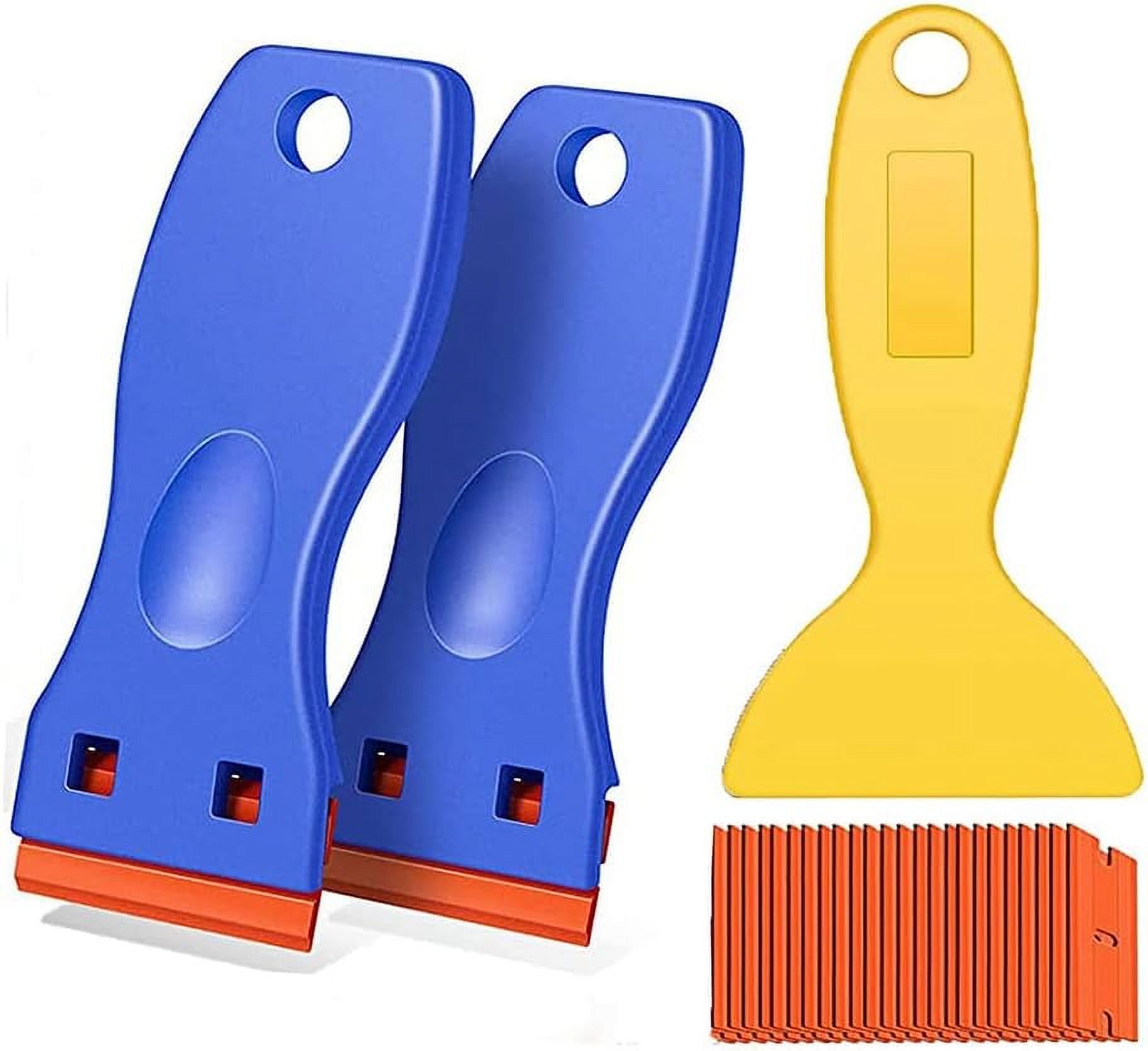 3Pack Plastic Sticker Blades for Cleaning Adhesive Decal Glue from ...