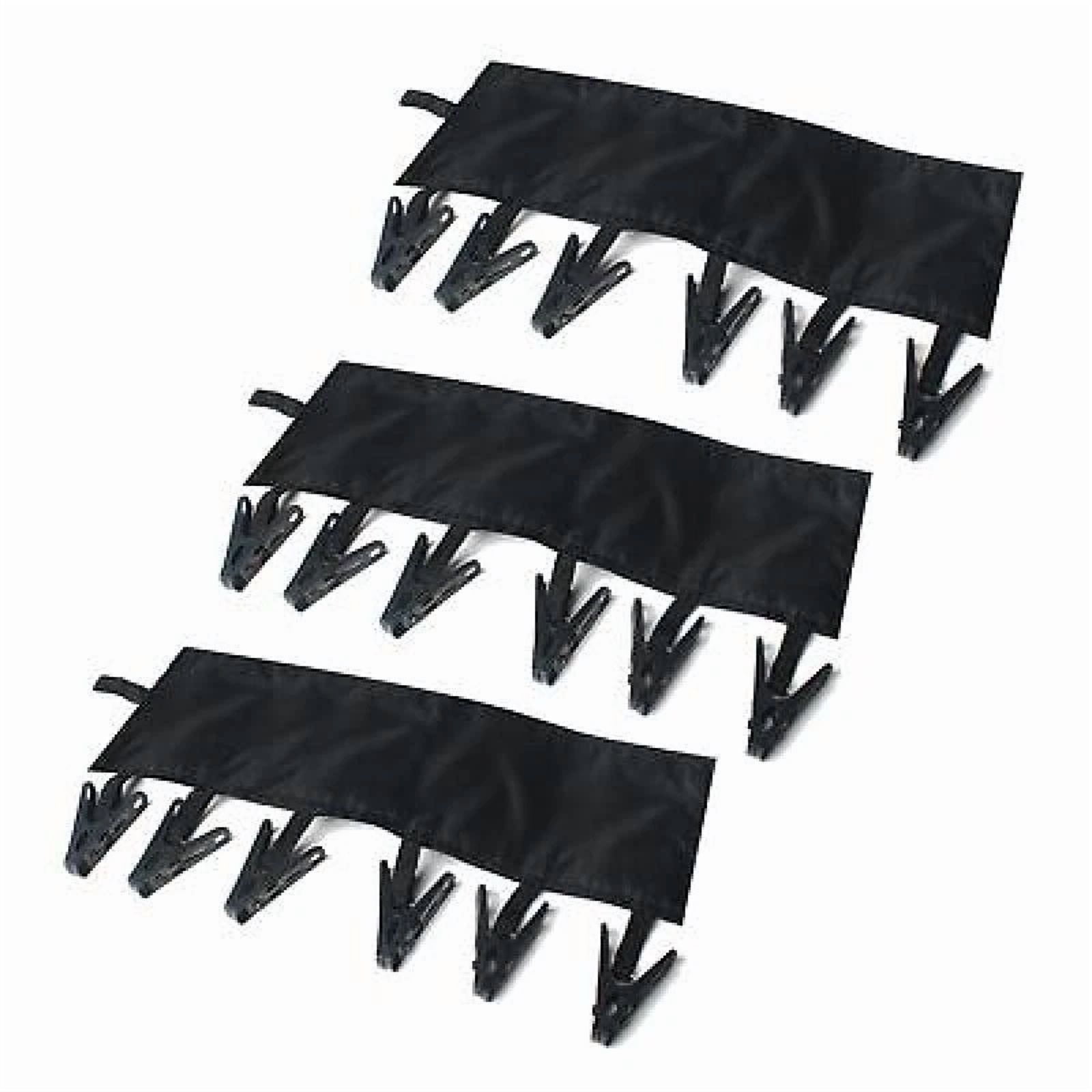 3Pack Portable Clothesline Hanger Clips Travel Towel Drying Rack ...