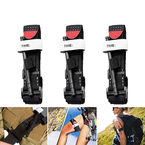 3Pack Tourniquet One Hand Rapid Tourniquet Emergency Outdoor First Aid ...