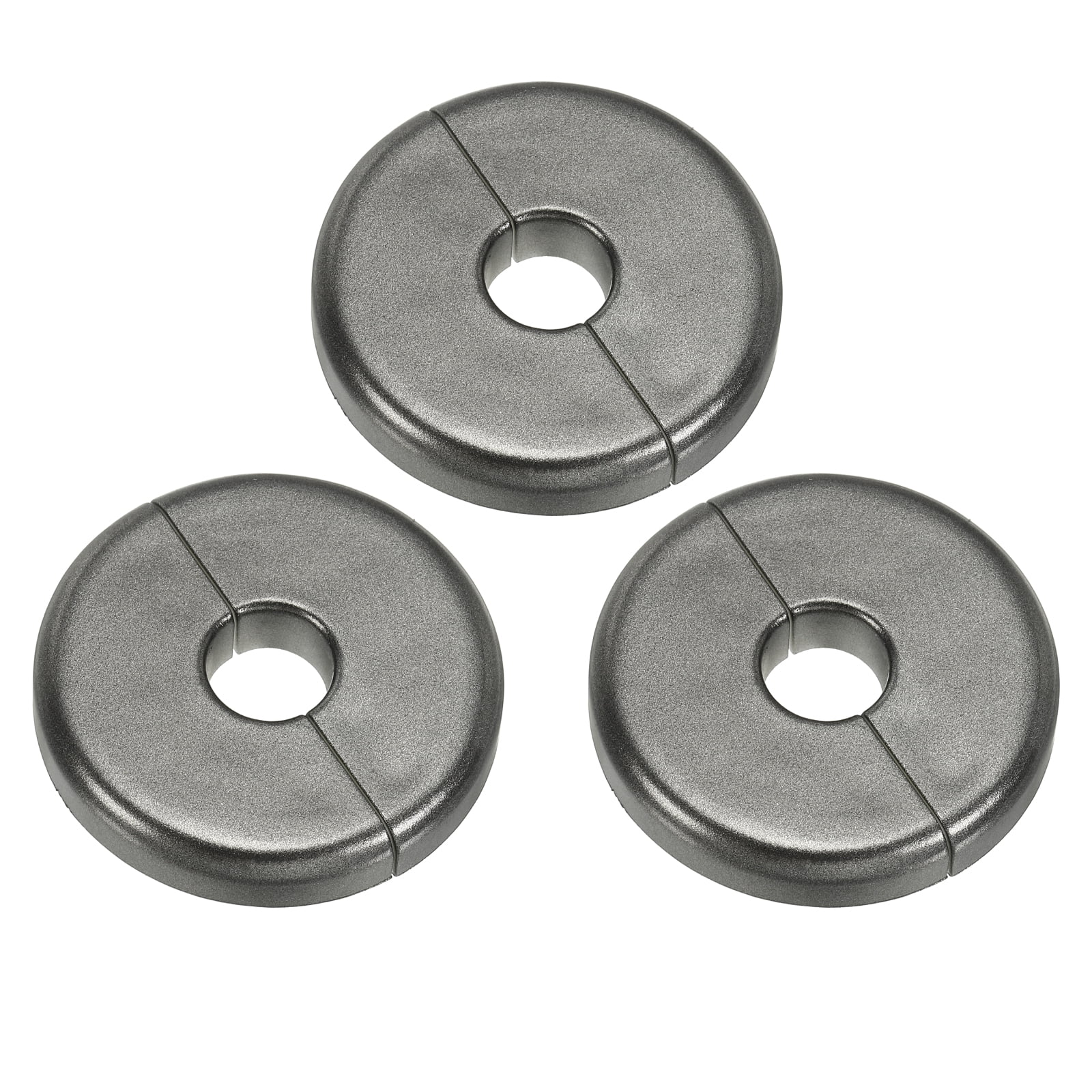 3Pack Wall Split Flange, ABS Self-Adhesive Escutcheon Plate for 10mm/0. ...