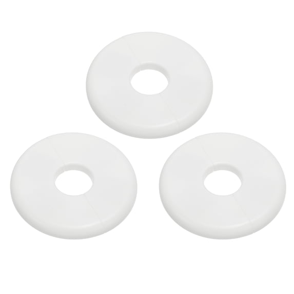 3Pack Wall Split Flange, ABS Self-Adhesive Escutcheon Plate for 23.5mm ...