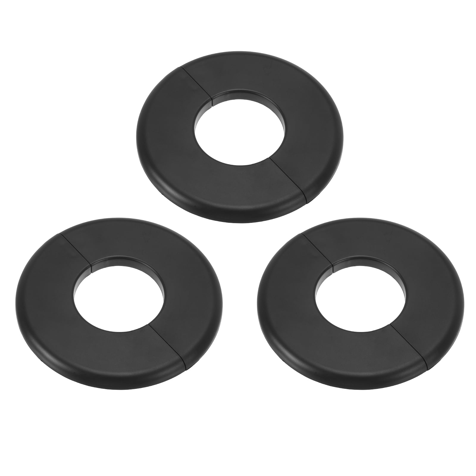 3Pack Wall Split Flange, ABS Self-Adhesive Escutcheon Plate for 44mm/1. ...