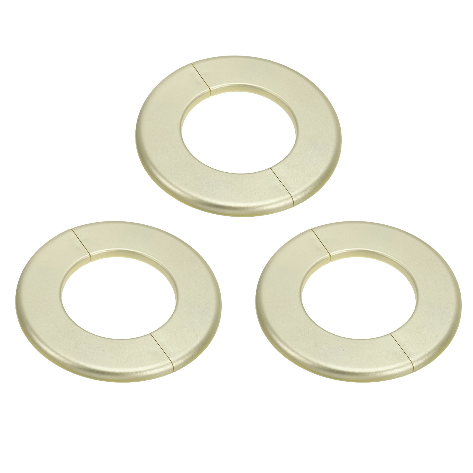 3Pack Wall Split Flange, ABS Self-Adhesive Escutcheon Plate for 78mm/3. ...