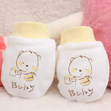 3Pair Baby Newborn Anti Scratch Mittens Breathable Gloves Unisex Warm ...