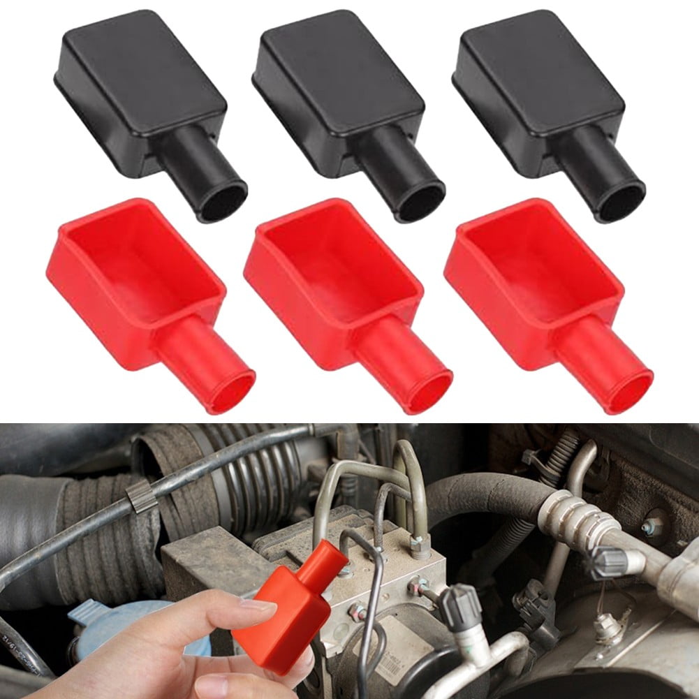 3Pairs Battery Post Covers Battery Stud Cover Stud Terminal Cover Wear ...