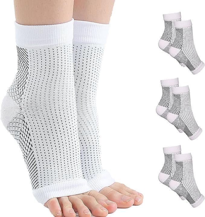 3Pairs Neuropathy Socks for Women and Men, Soothe Relief Socks for ...