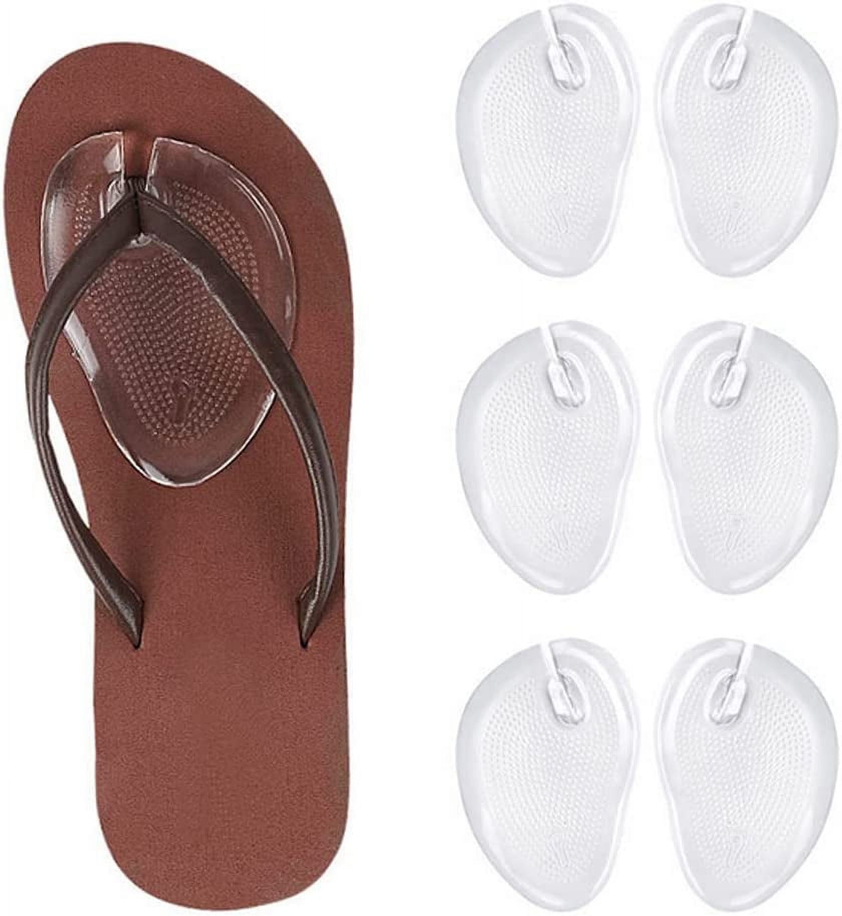 3Pairs Soft Silicone Flip Gel Cushions Pad Toe Protectors for Thong ...