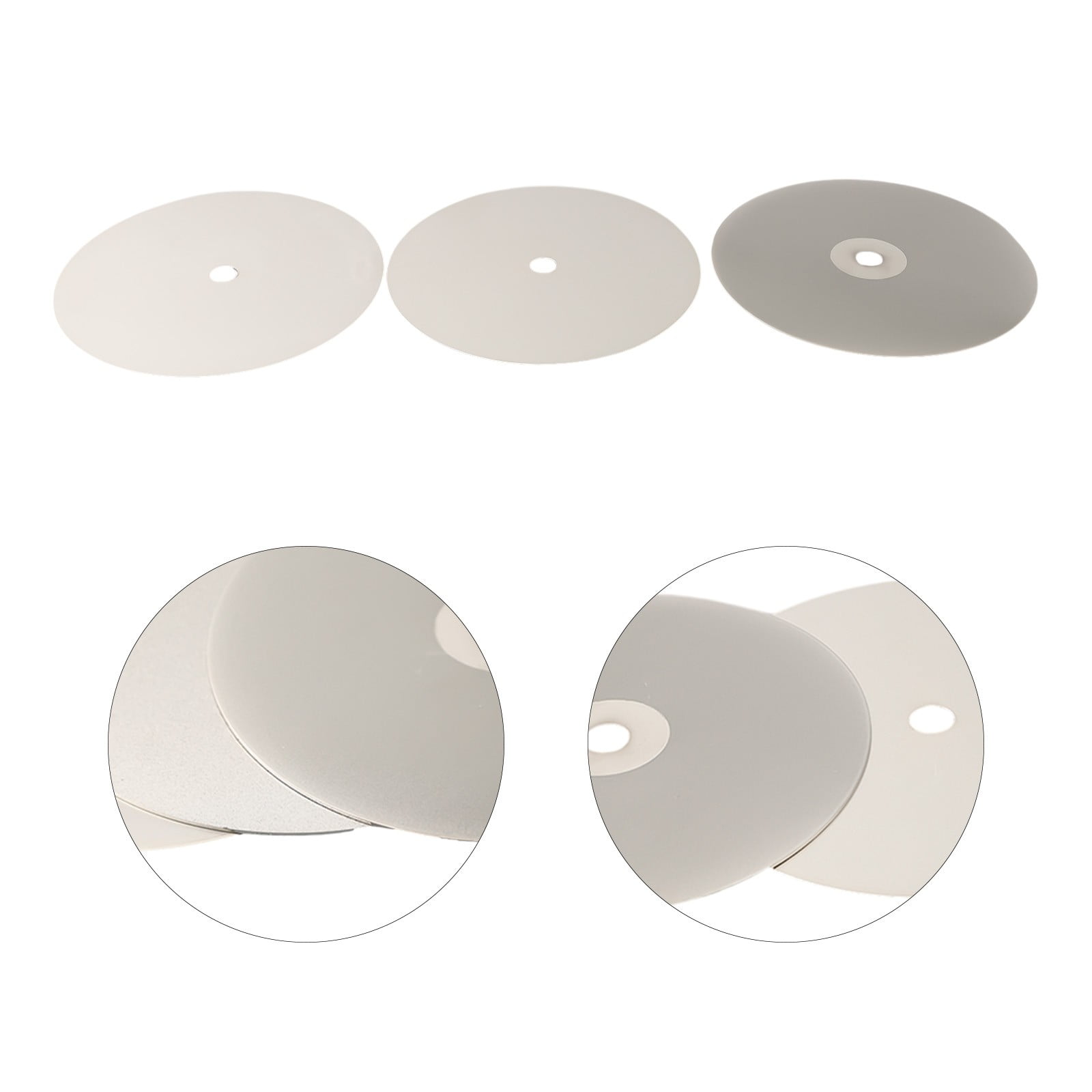 3Pc 6'' Grit 240/600/3000 Coated Wheel Lapping Disc Flat Lap Wheel Pack ...