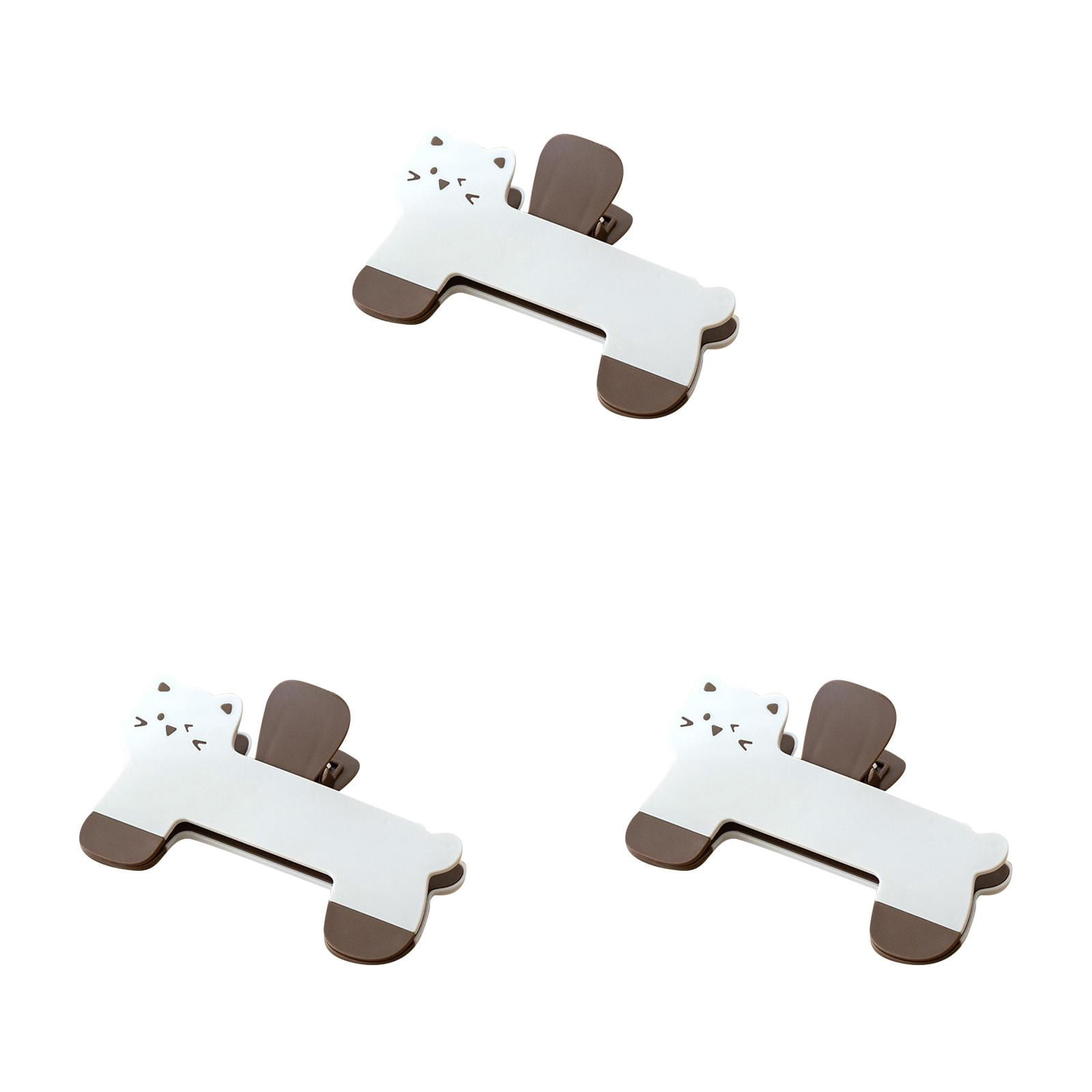 3Pc Dog Shaped Book Page Holder Clip, Cute Cartoon Book Clip, Hands ...