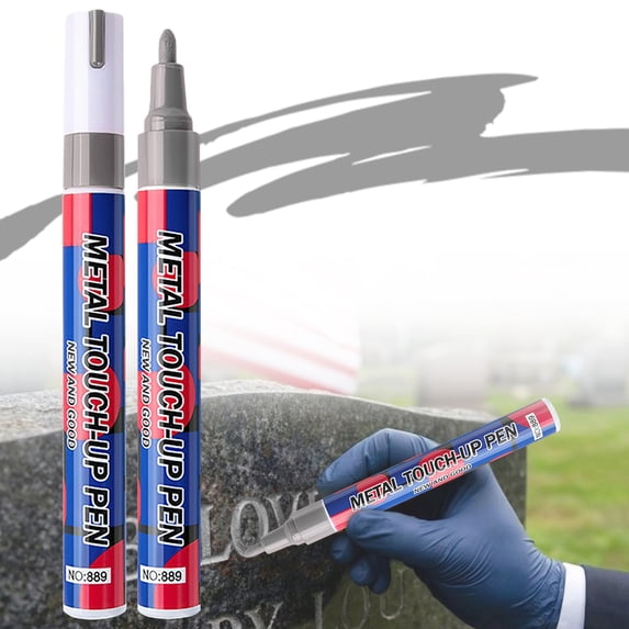 3Pc Gray Paint Pen Paint Markers,Oil Based Permanent Paint Marker Pens ...