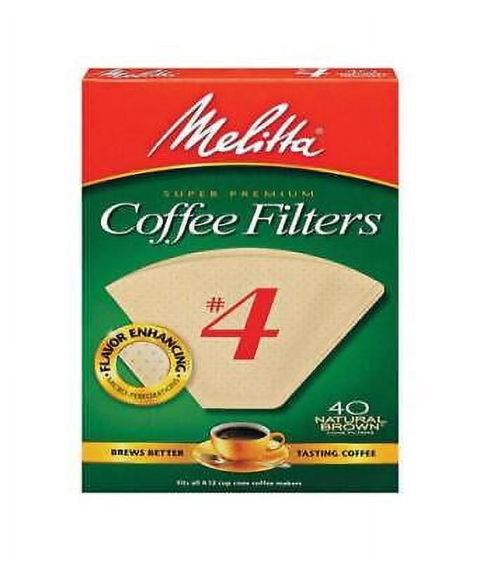 3Pc Melitta 12 cups Brown Cone Coffee Filter 40 pk - Walmart.com