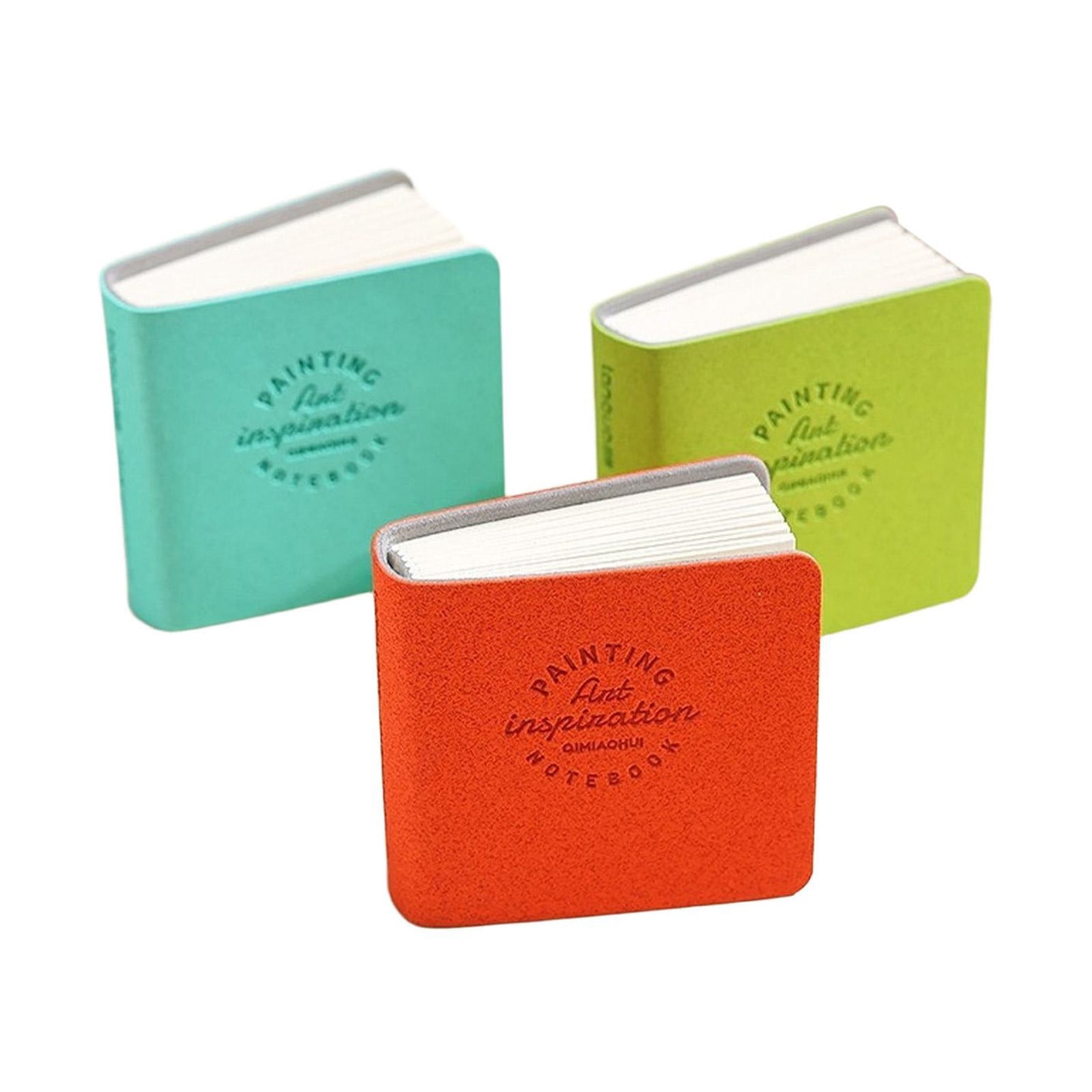 3Pc Mini Watercolor Sketchbook, 1.96x1.96 inch Portable Small ...