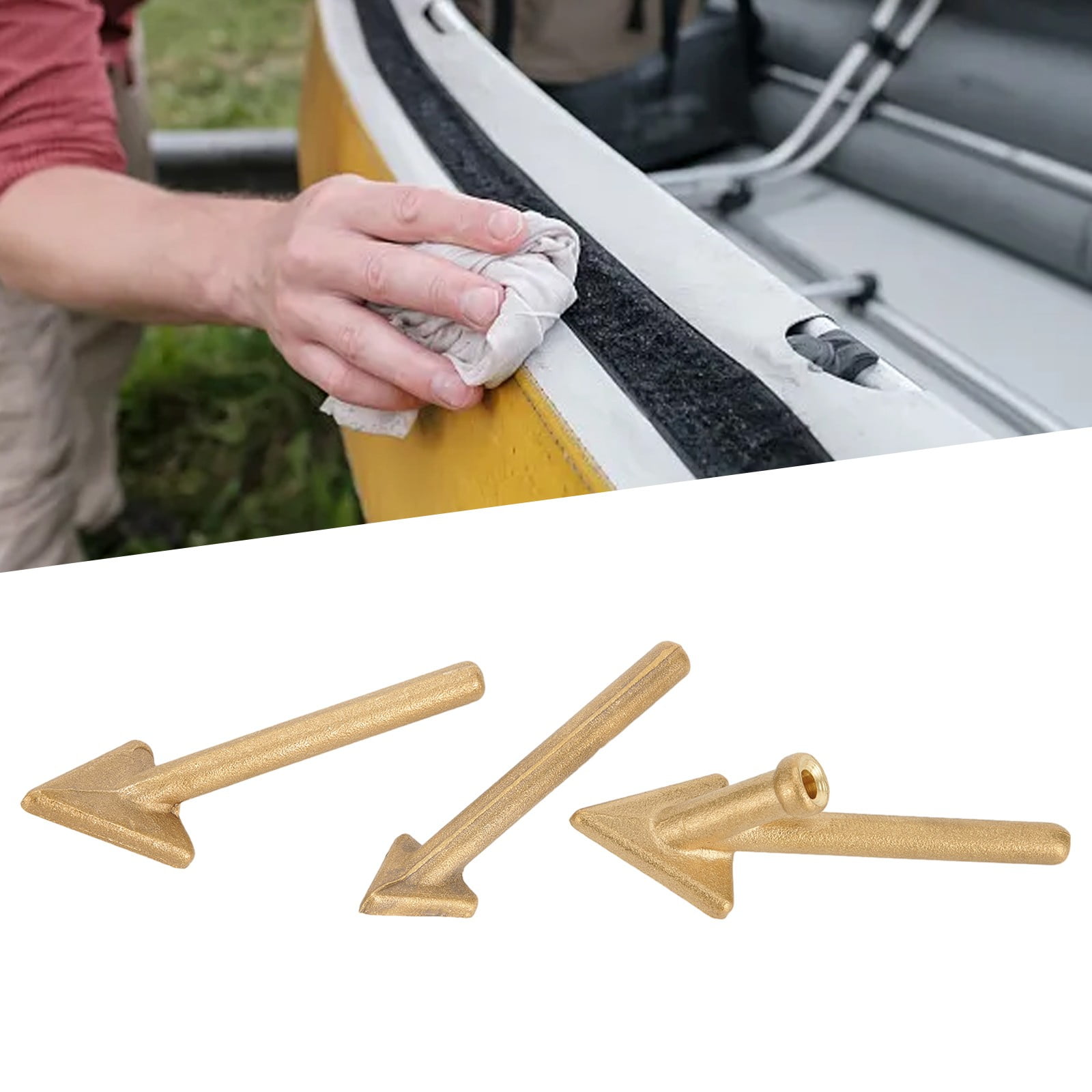 3Pc Soldering Iron Tips Copper Repair Triangular Smoothing Head Welding ...