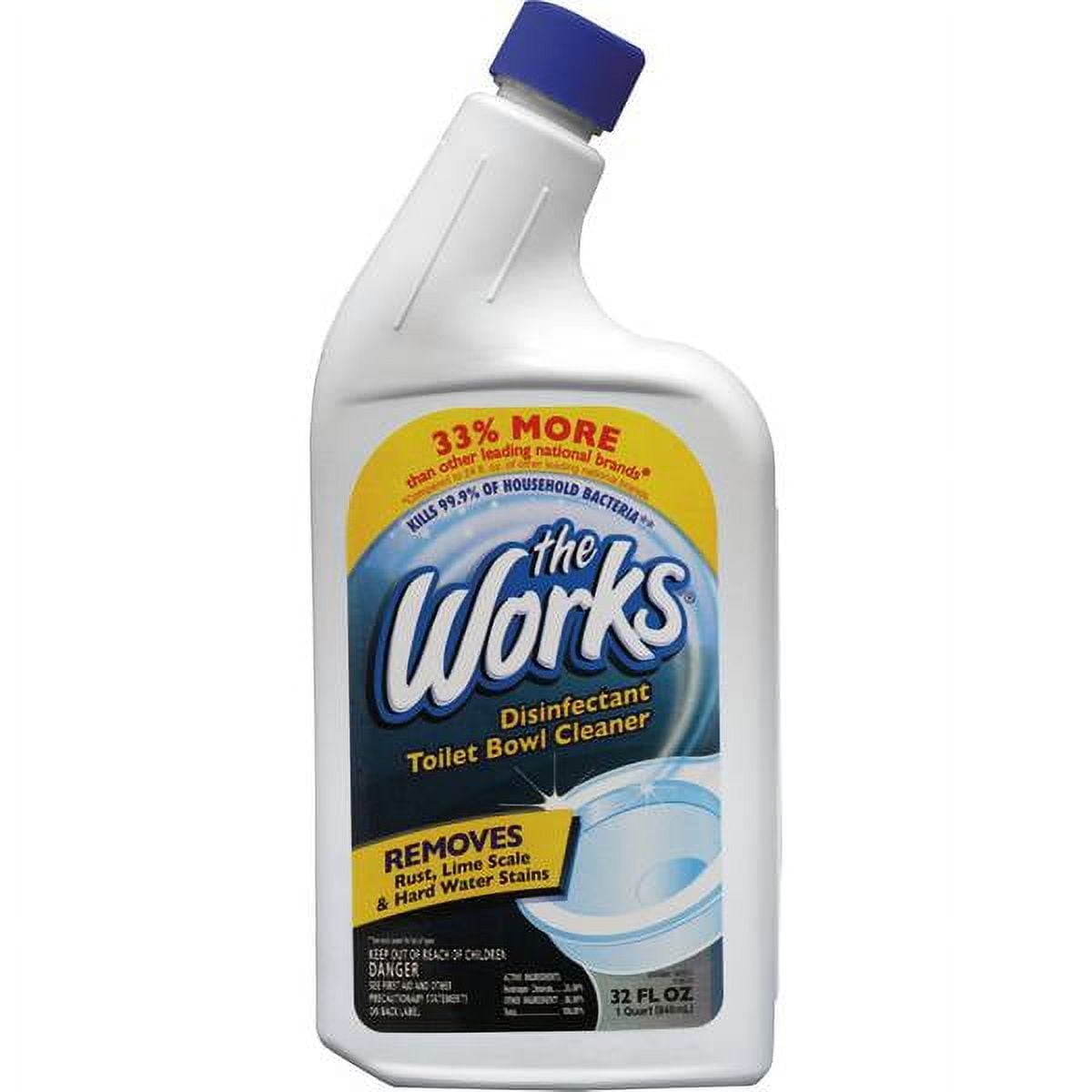 3Pc The Works Toilet Bowl Cleaner - Walmart.com