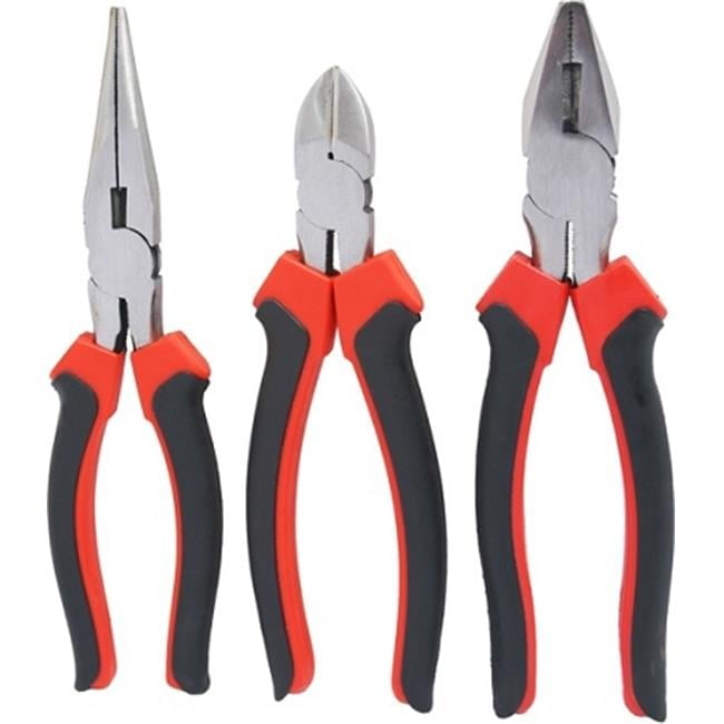 3Pc Utility Plier Set - Walmart.com