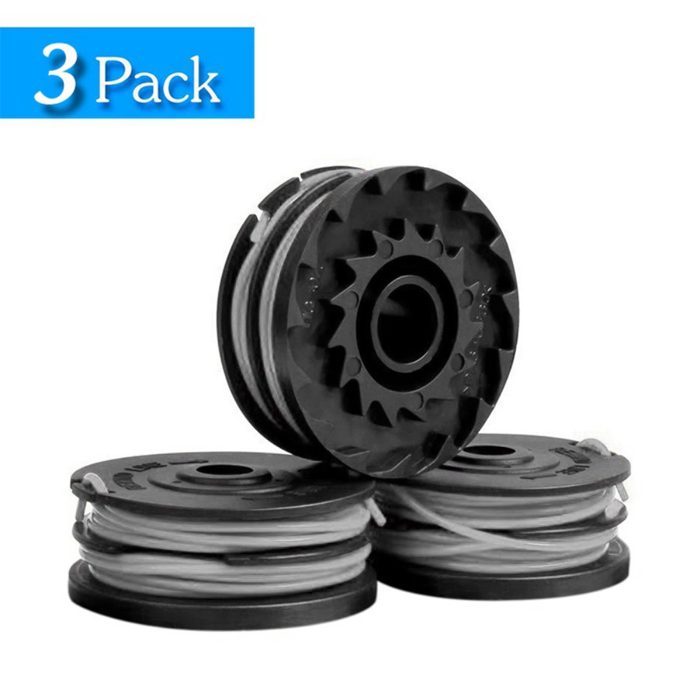 3Pcs 0.65 Inch Double Thread Cutter Replacement Spool String Trimmer ...