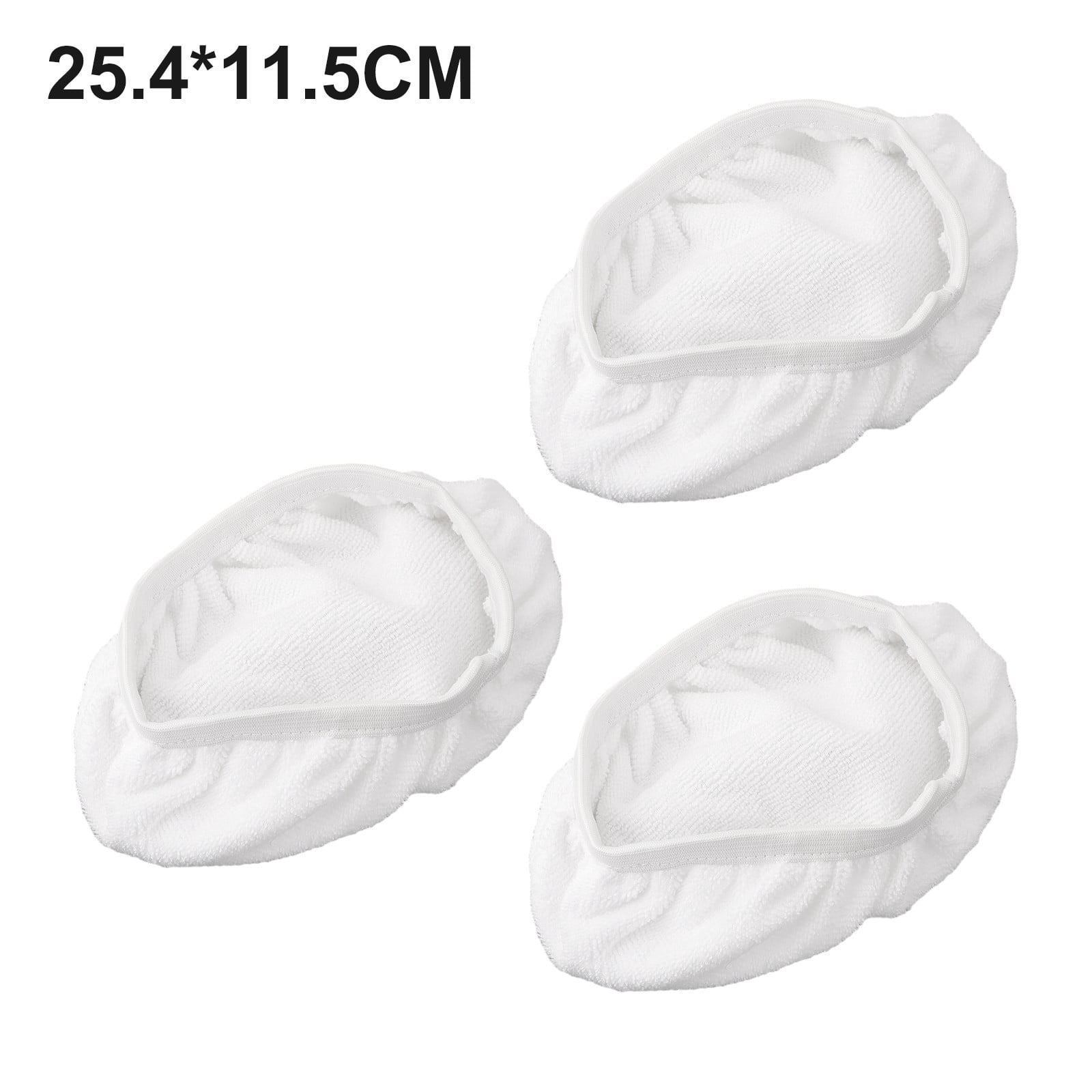 3Pcs 10*4.5" Reusable Microfiber Mop Pads Compatible with Swiffer ...