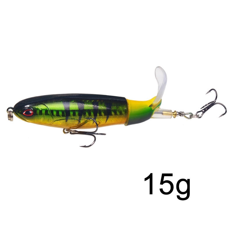 3Pcs 10cm/14cm Artificial Water Fishing Lure Whopper Lure Perform ...