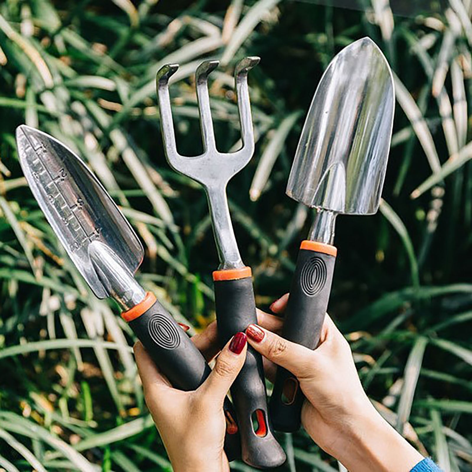 3Pcs 11.8Inch Mini Gardening Tools Portable Garden Hand Tools Set ...