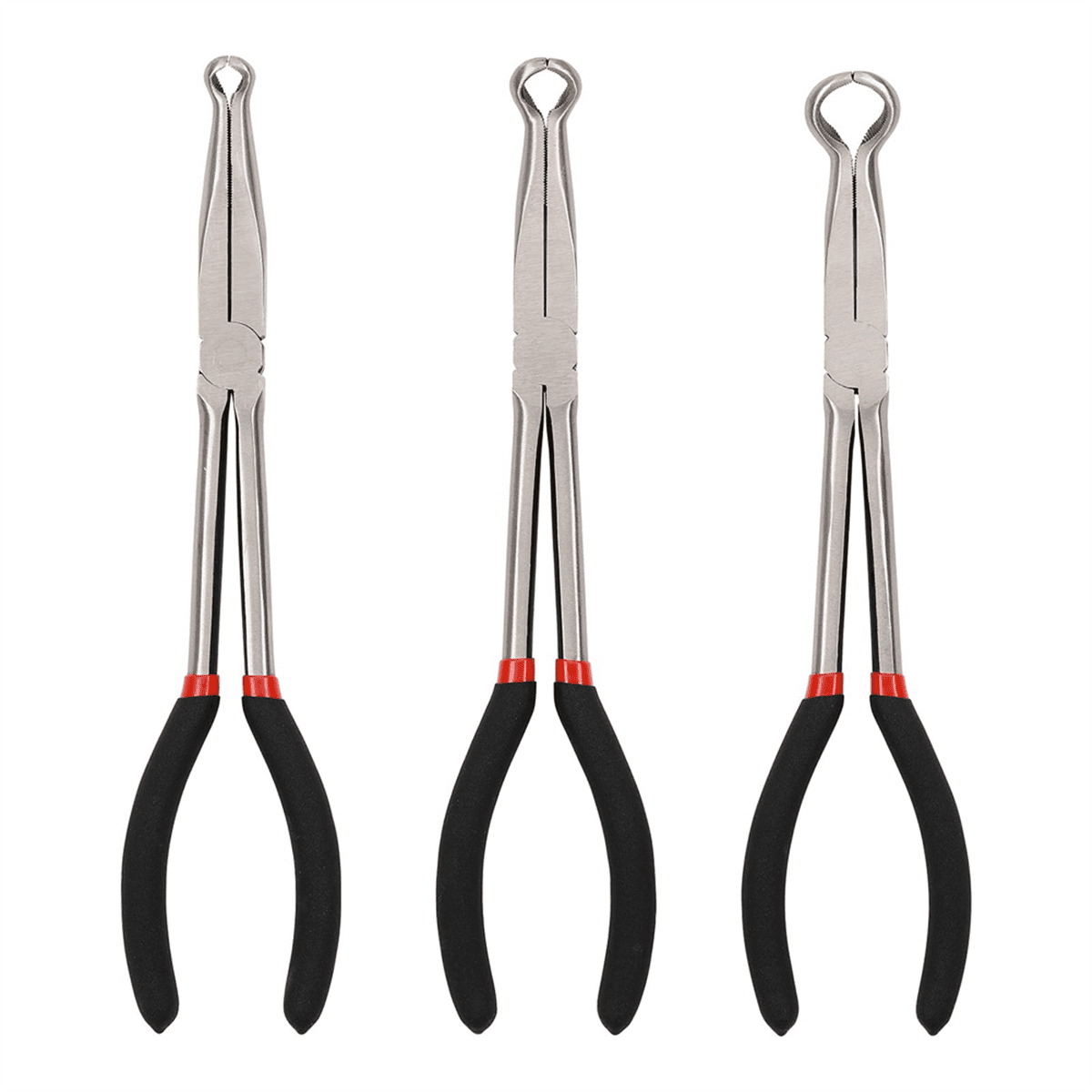 3Pcs 11 inch Hose Gripper Plier Set,6mm,13mm,18mm Dia,Offset Boot Remov ...