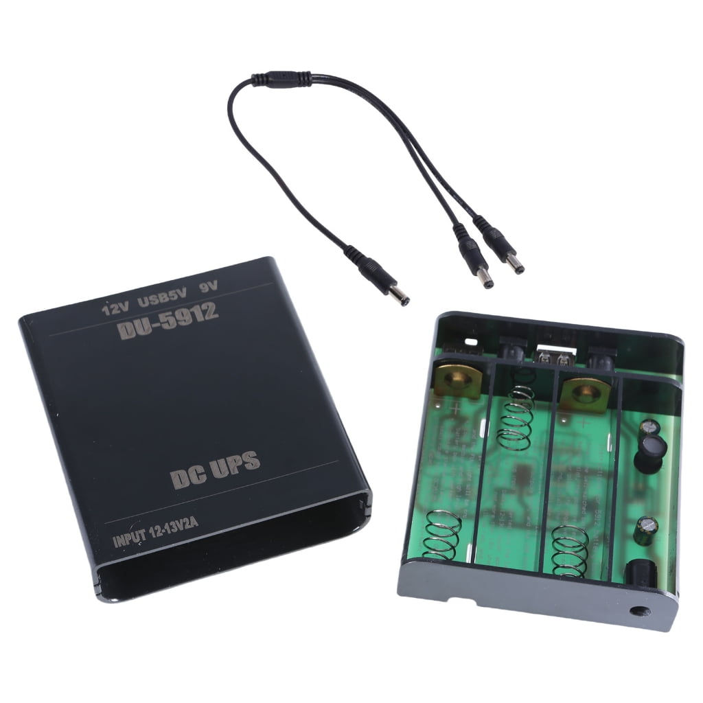 3Pcs 18650 Power Box with 5.5x2.1mm Power Cable UPS Power Supply Box 5V ...