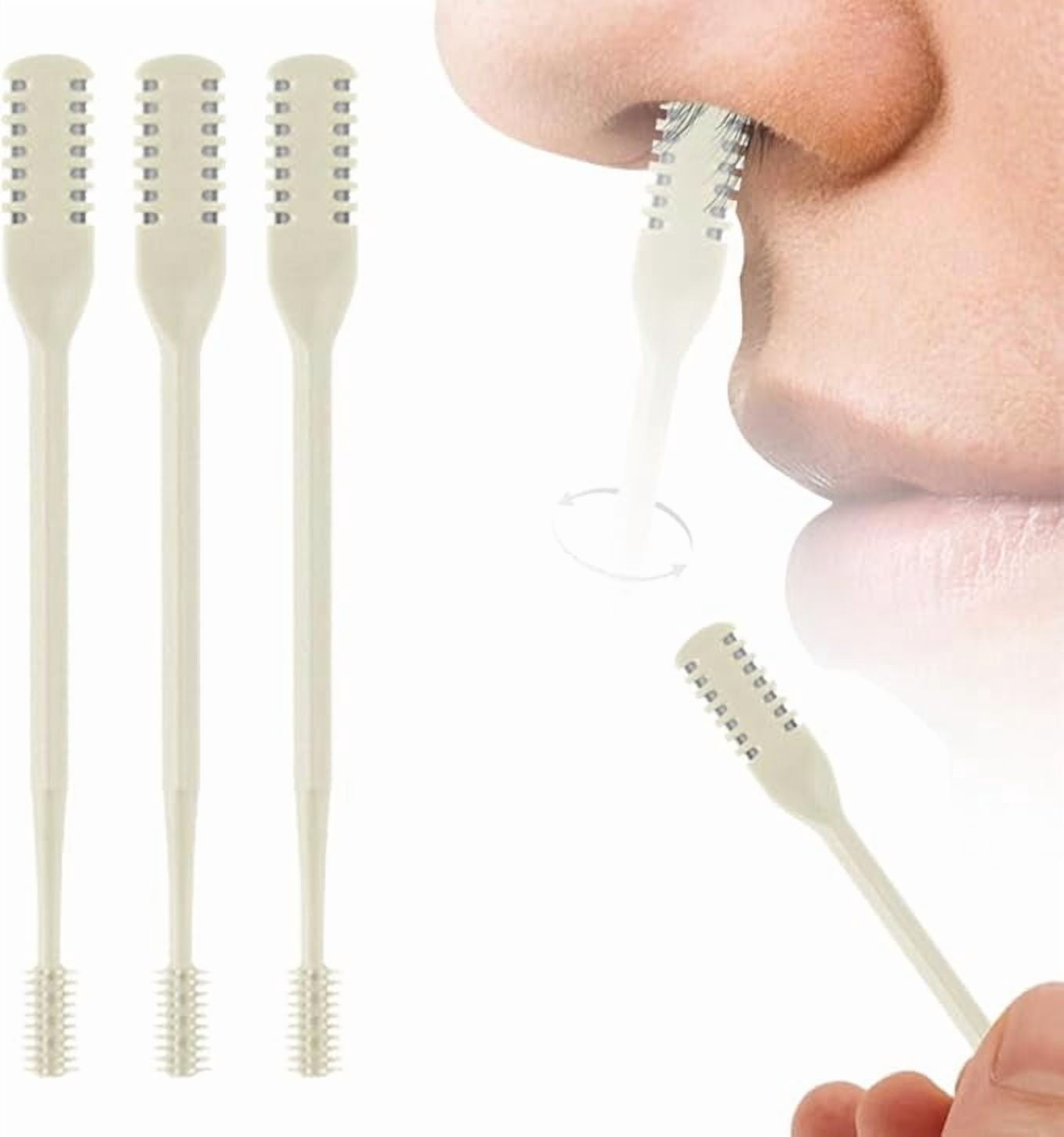 3Pcs 2-in-1 Nasal Cutter, 360 Rotating Nose Trimmer for Women & Men ...
