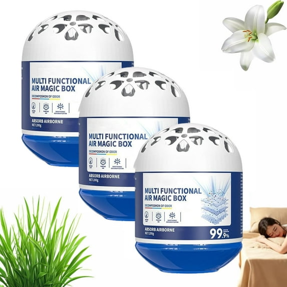 3Pcs 200g Multi-functional Air Magic Box, Indoor Air Purification Dust ...