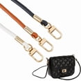3Pcs 3 Colors PU Imitation Leather Bag Handles Thin Round Bag Straps ...
