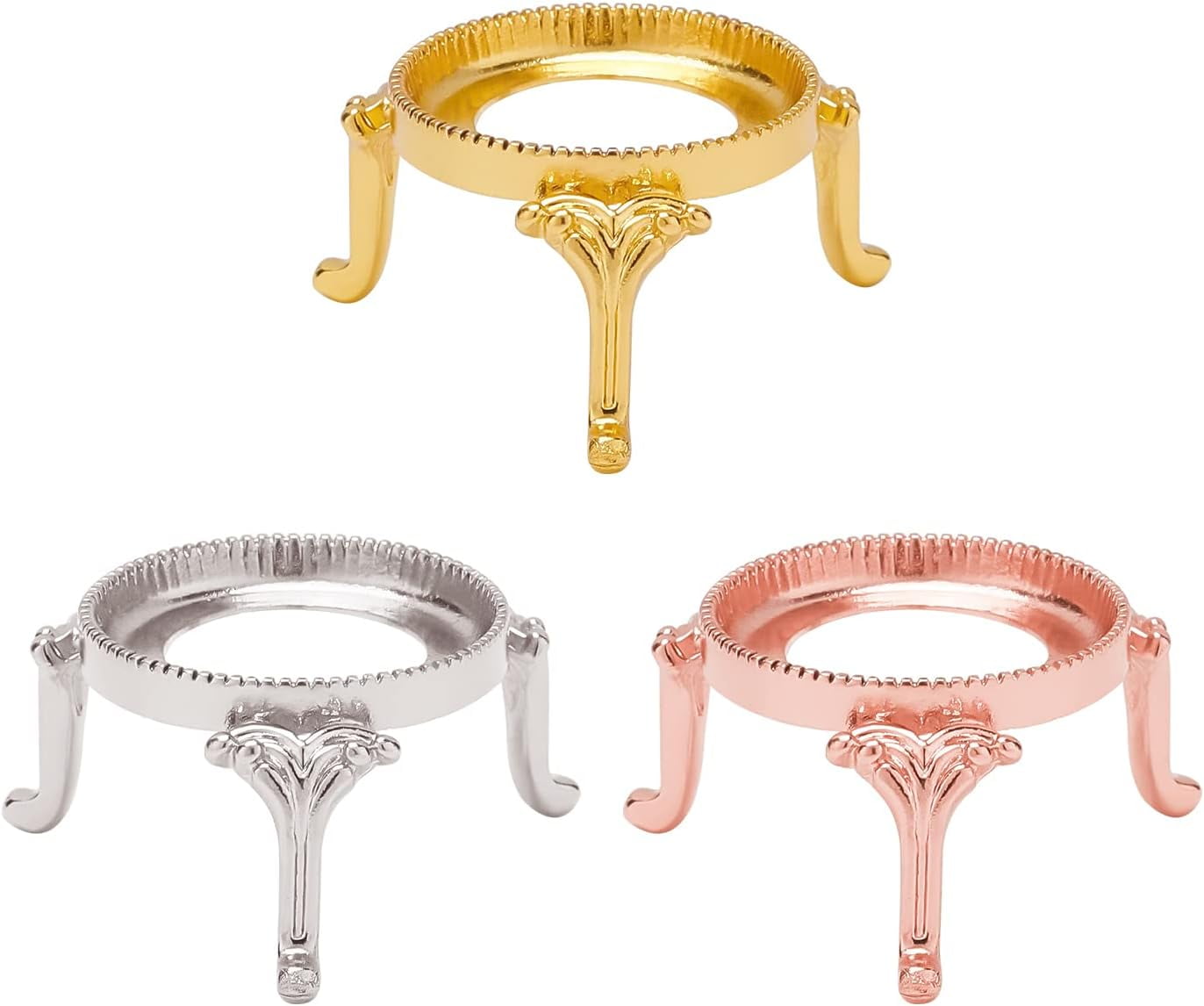 3Pcs 3 Colors Round Display Stand Crystal Ball Display Pedestal Kit ...
