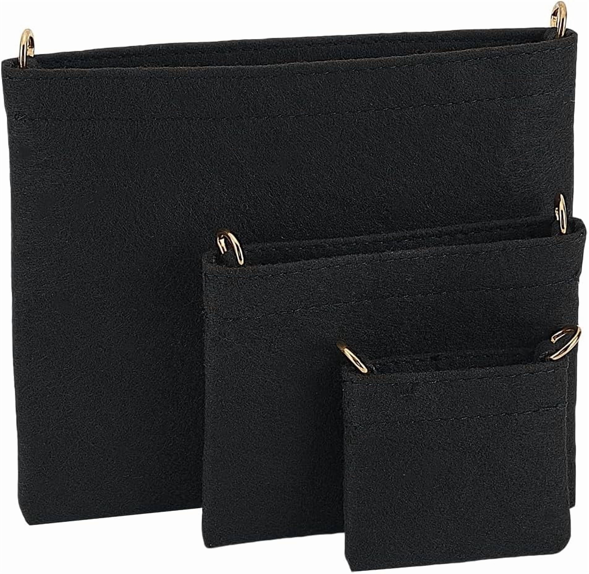 3Pcs 3 Sizes Felt Purse Insert Organizer Envolope Bag Felt Organizer ...