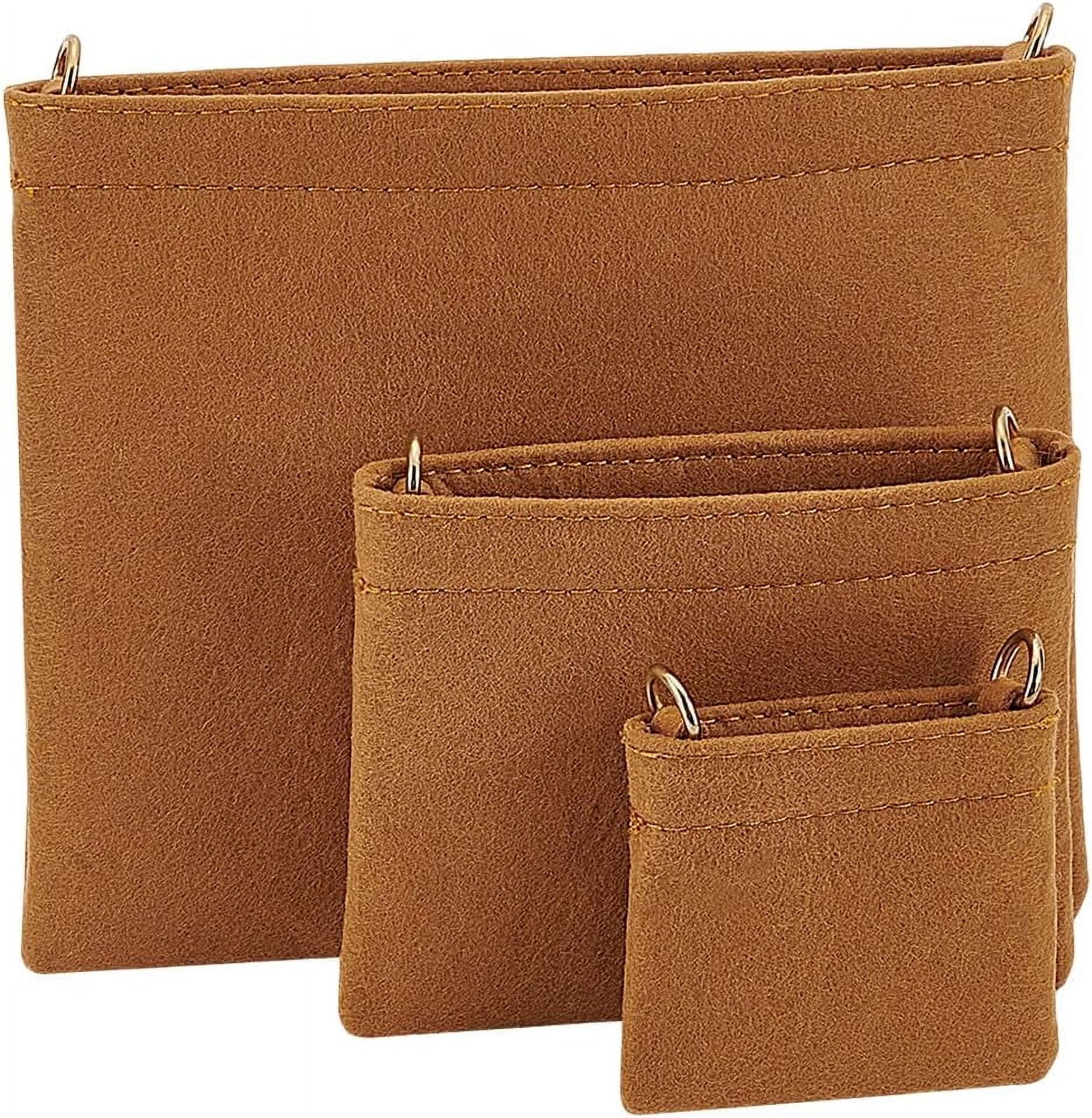 3Pcs 3 Sizes Felt Purse Insert Organizer Envolope Bag Felt Organizer ...