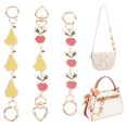 3Pcs 3 Style Alloy Enamel Link Purse Strap Extenders with Spring Gate ...