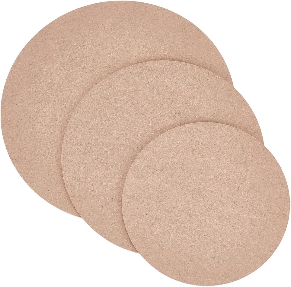 3Pcs 3 Styles Flat Round Pottery Wheel Board Round Clay Throwing Bats ...