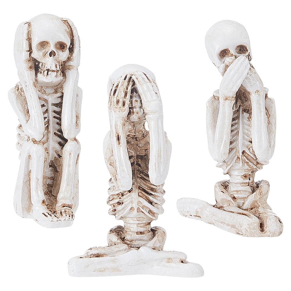 3Pcs 3 Styles Resin Home Display Decorations for Home Office Desk ...
