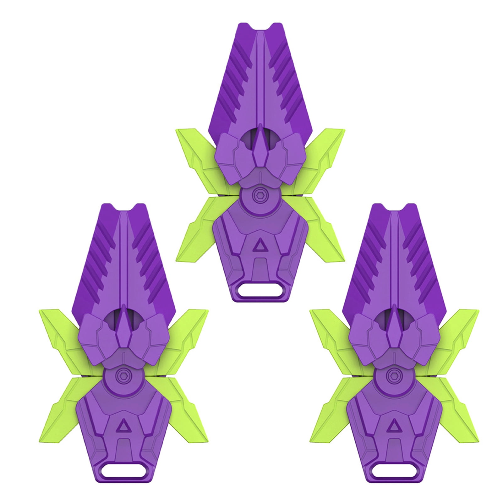 3Pcs 3D Printed Slider Shield Retractable Stress Anxiety Relief Kids ...