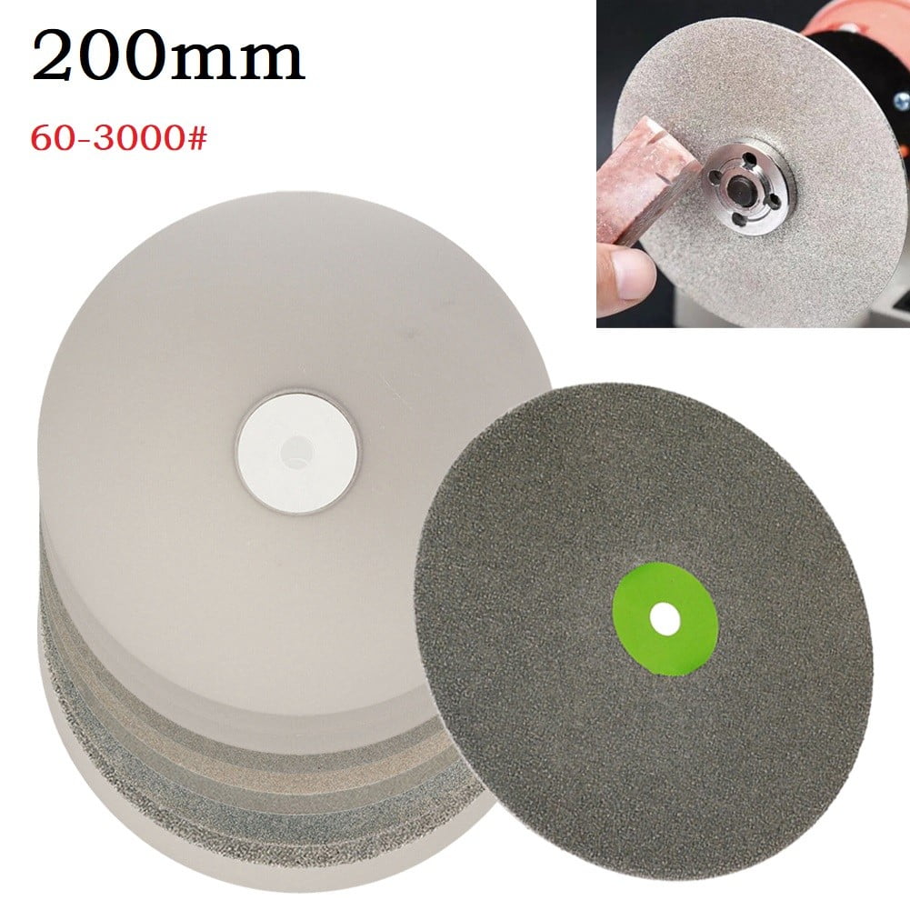 3Pcs 4\'\'/6\'\'/8\'\'150Mm Diamond Coated Grinding Wheel Disc 240/600 ...