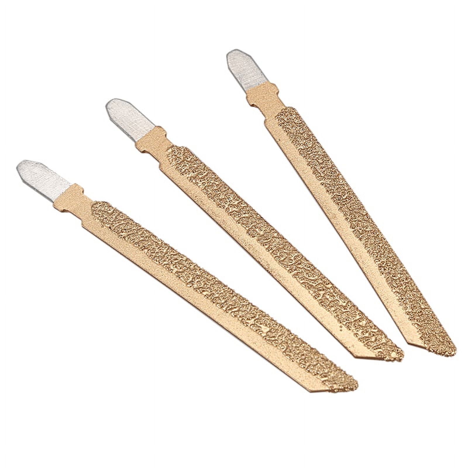 3Pcs 4 inch Diamond Jig Saw Blade 46 Grit for Cutting Granite Ceramic ...