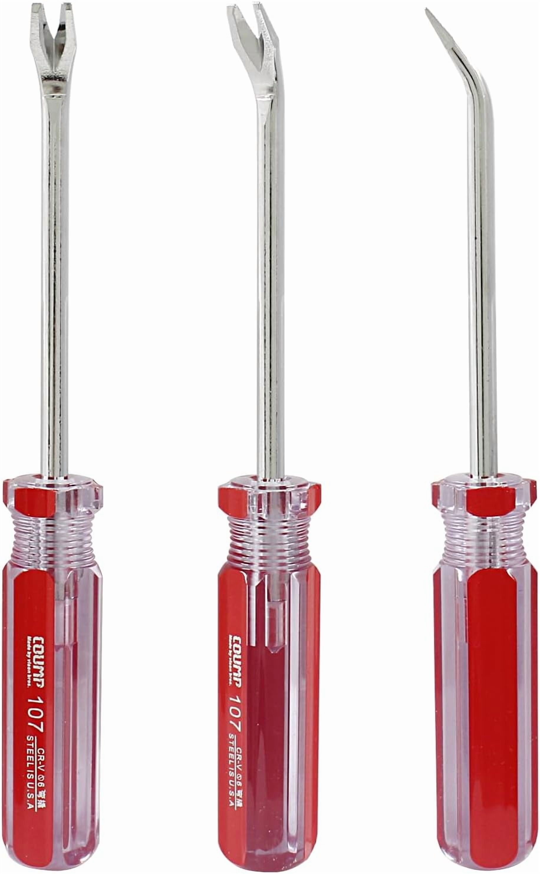 3Pcs 4 mm Tack Lifter, U Tip Nail Staple Rivet Tack Puller Staple ...