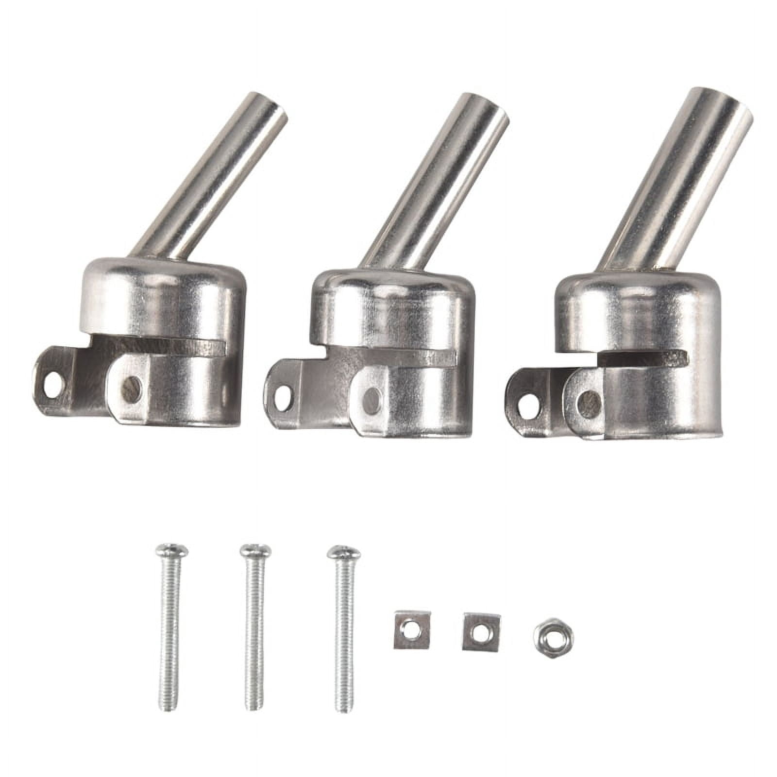 3Pcs 45 Degree Hot Air Nozzles 7/8/10mm Curved Nozzles Replaceable for ...