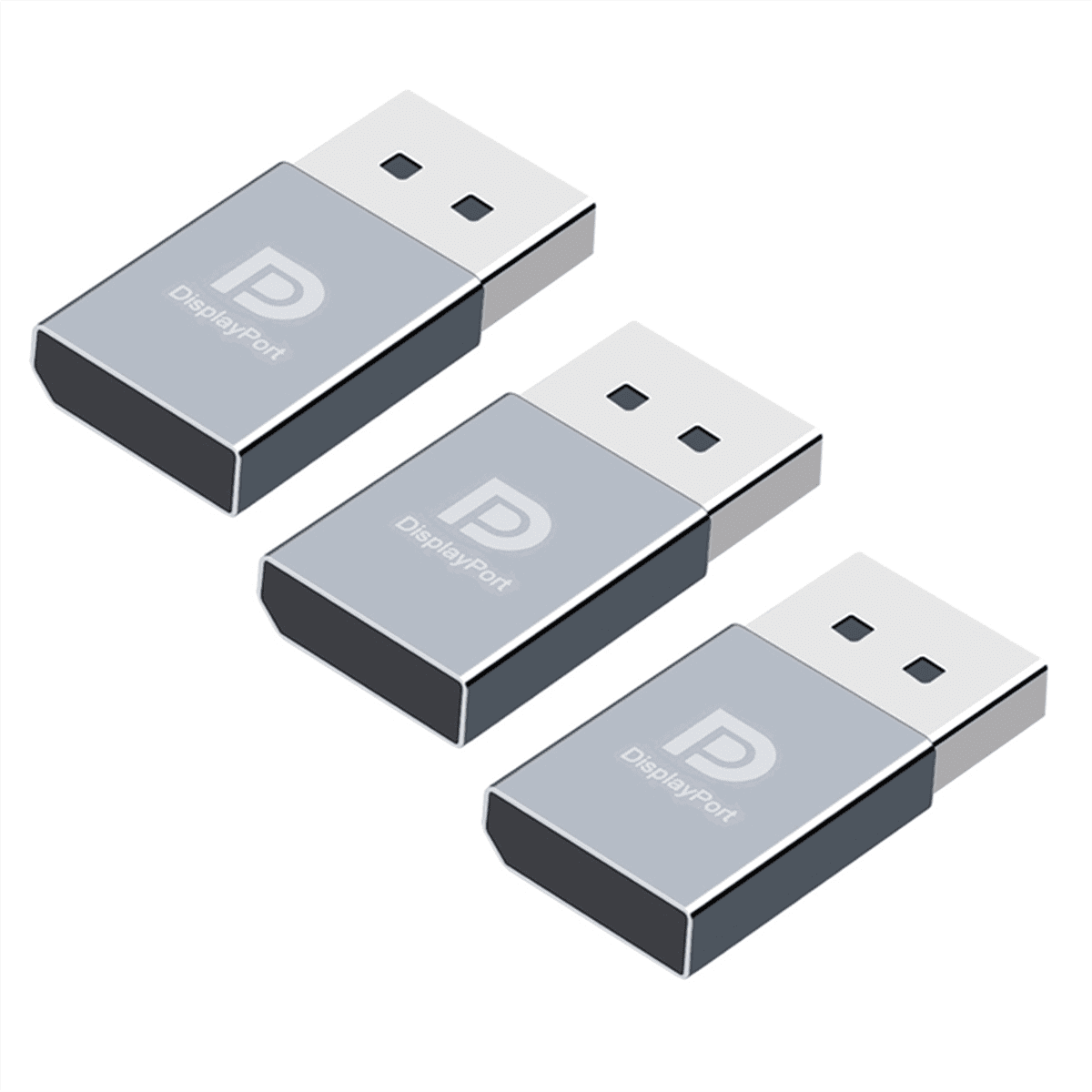 3Pcs 4K Displayport Dummy Plug DP Virtual Display EDID Headless Ghost ...