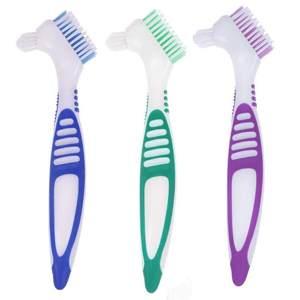3Pcs/6Pcs Denture Cleaning Brush Portable Cleaning Brush False Teeth ...