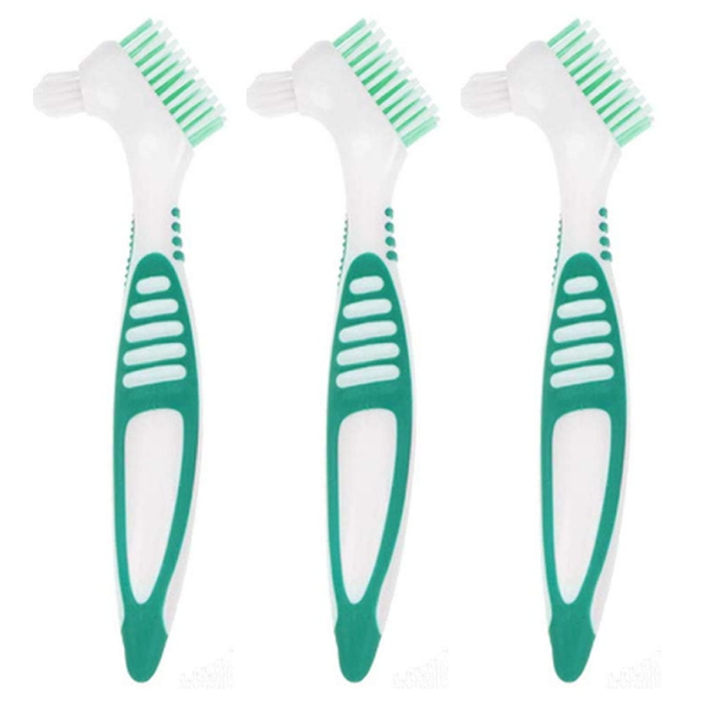 3Pcs/6Pcs Denture Cleaning Brush Portable Cleaning Brush False Teeth ...