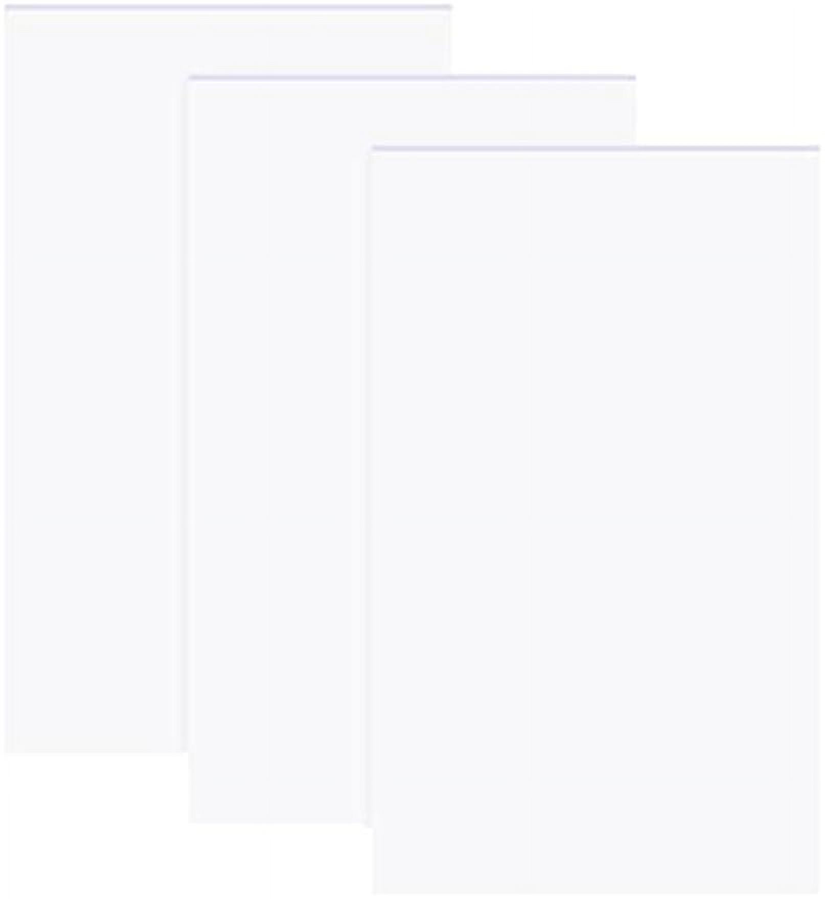 3Pcs 6x10Inches Expanded PVC Sheet Opaque White 3mm Thick Rectangle PVC ...